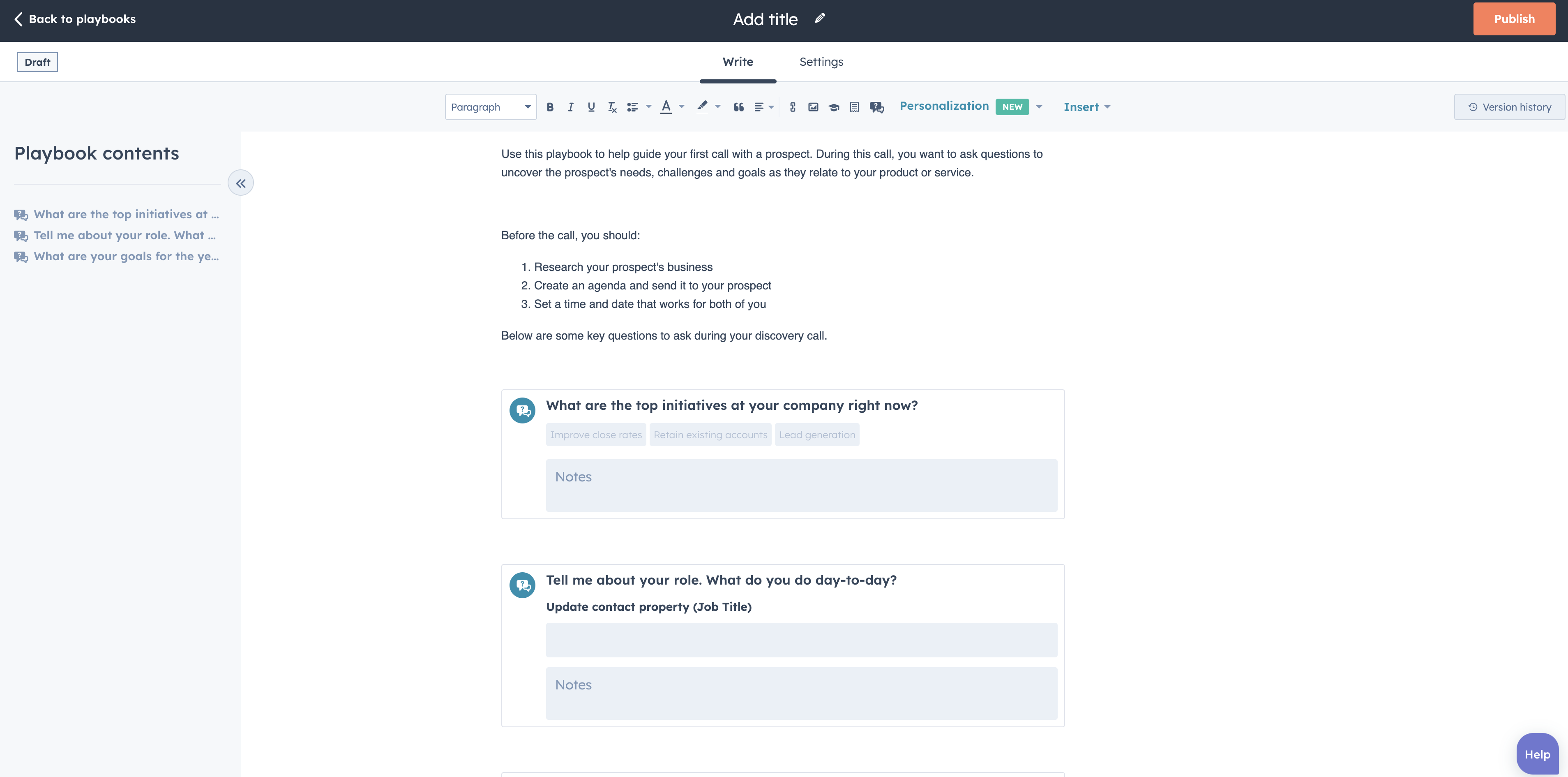 HubSpot Playbooks: Professional vs Enterprise Subscription HubSpot Playbooks: Professional vs Enterprise Subscription